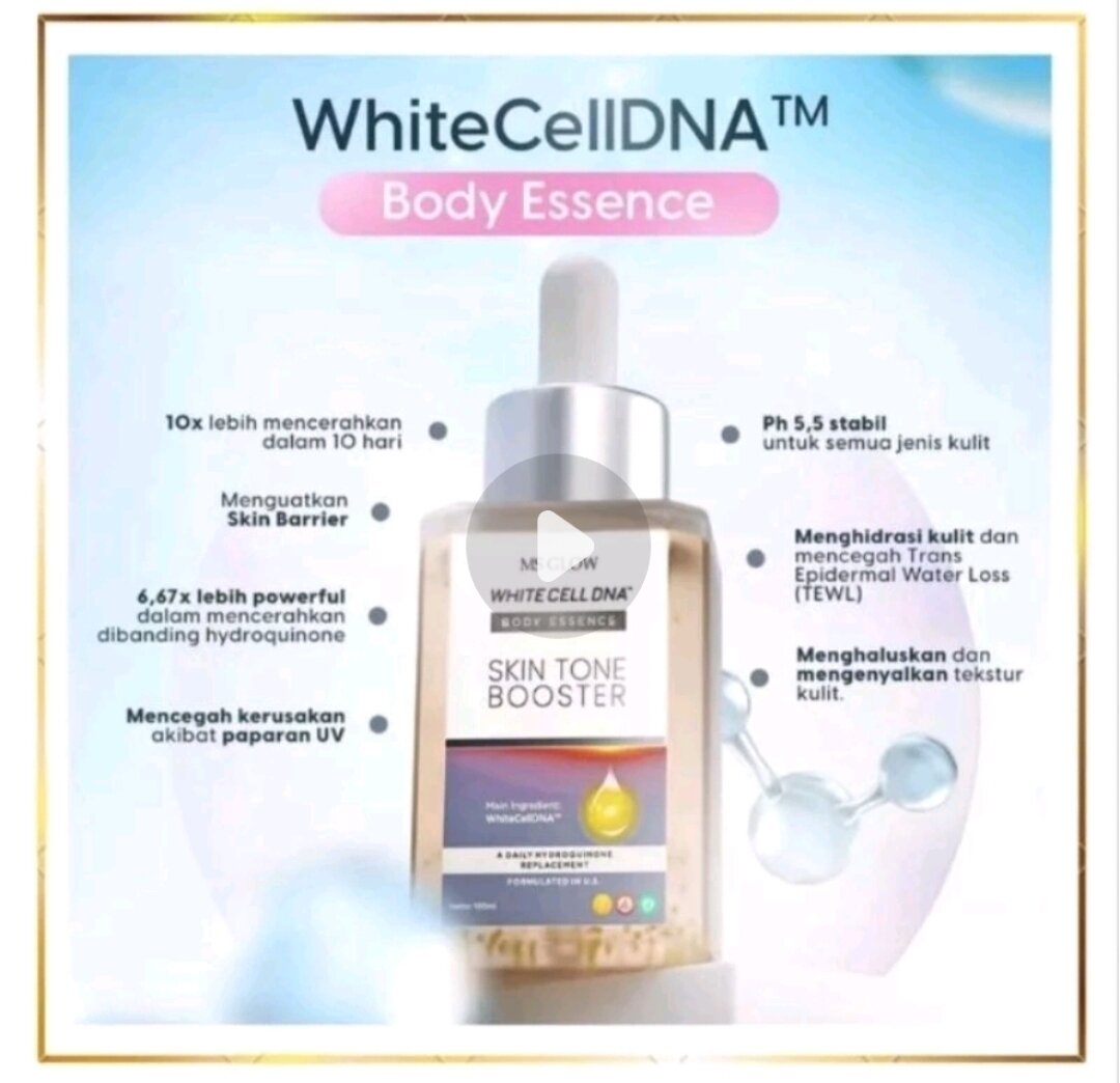body essence skin tone white cell dna ms glow | Lazada Indonesia
