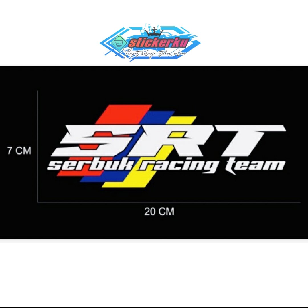 STIKER SRT SERBUK RACING TEAM | Lazada Indonesia