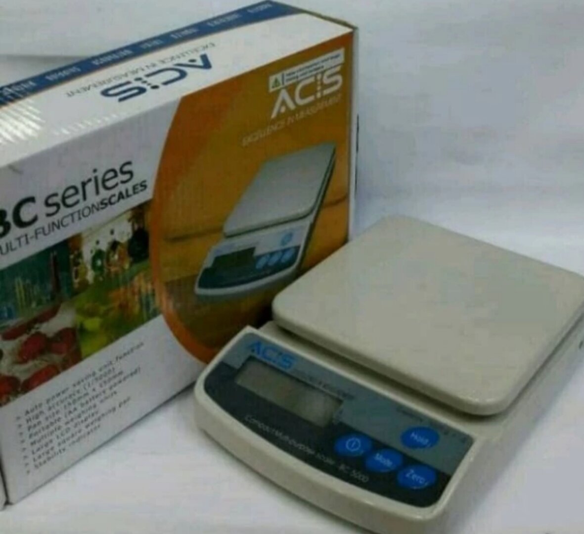 TIMBANGAN DIGITAL ACIS BC 5000 KATELITIAN 1 GR KAPASITAS 5 KG | Lazada Indonesia