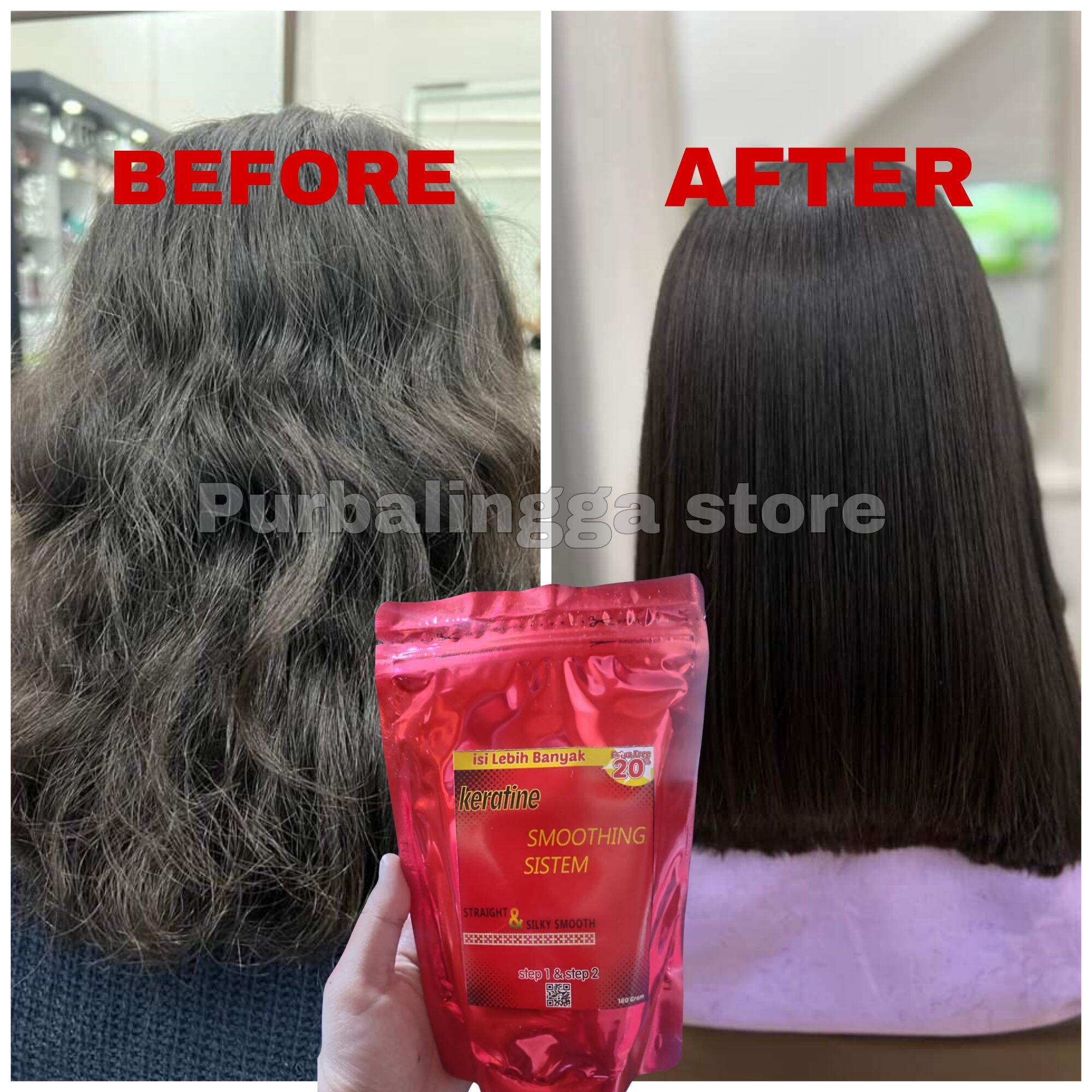 OBAT PELURUS RAMBUT TANPA CATOK KERATINE SMOOTHING SYSTEM OBAT ...