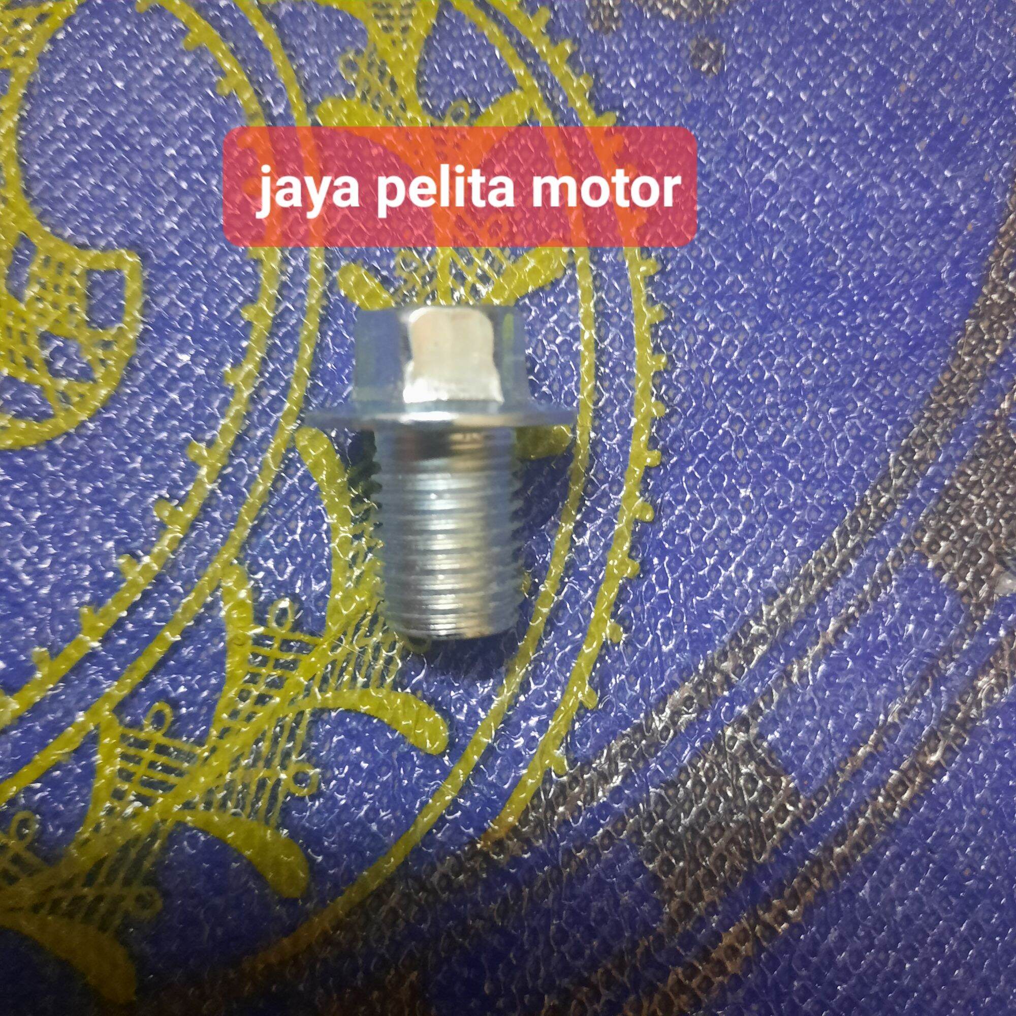 1 ( Satu ) Pcs Baut TAP OLI Putih untuk Motor Honda BEAT Dan VARIO ...