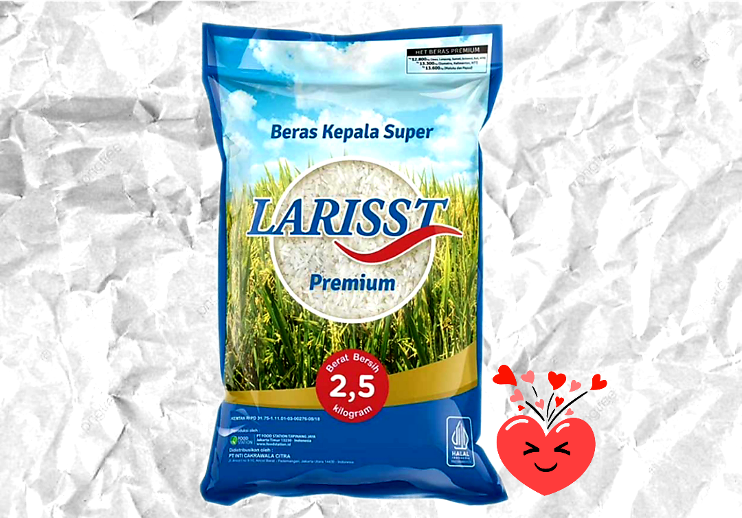 Beras Premium Larisst Repack 1 Kilo / 1kg / 1Kg | Lazada Indonesia