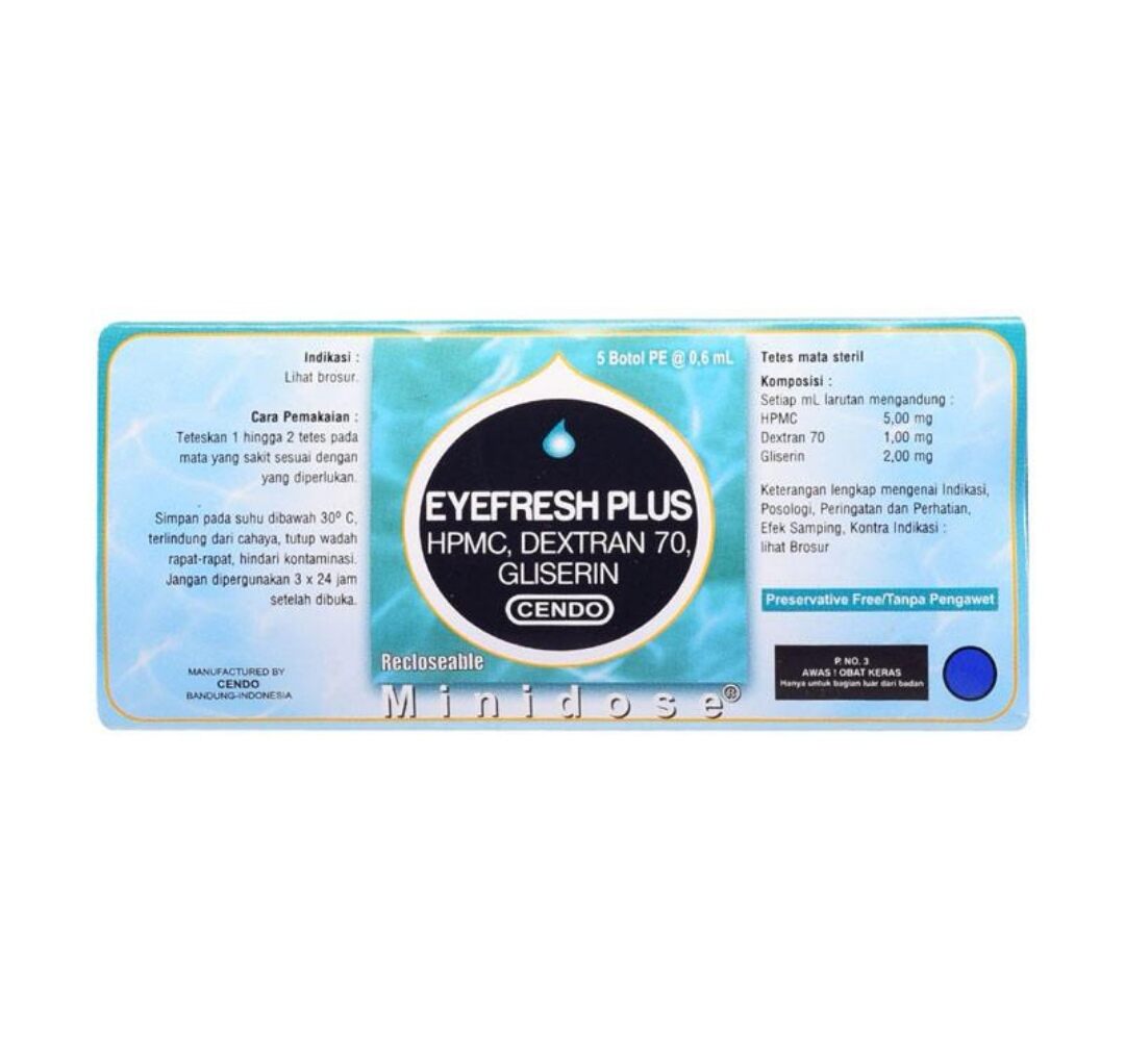 cendo eyefresh plus minidose tetes mata | Lazada Indonesia