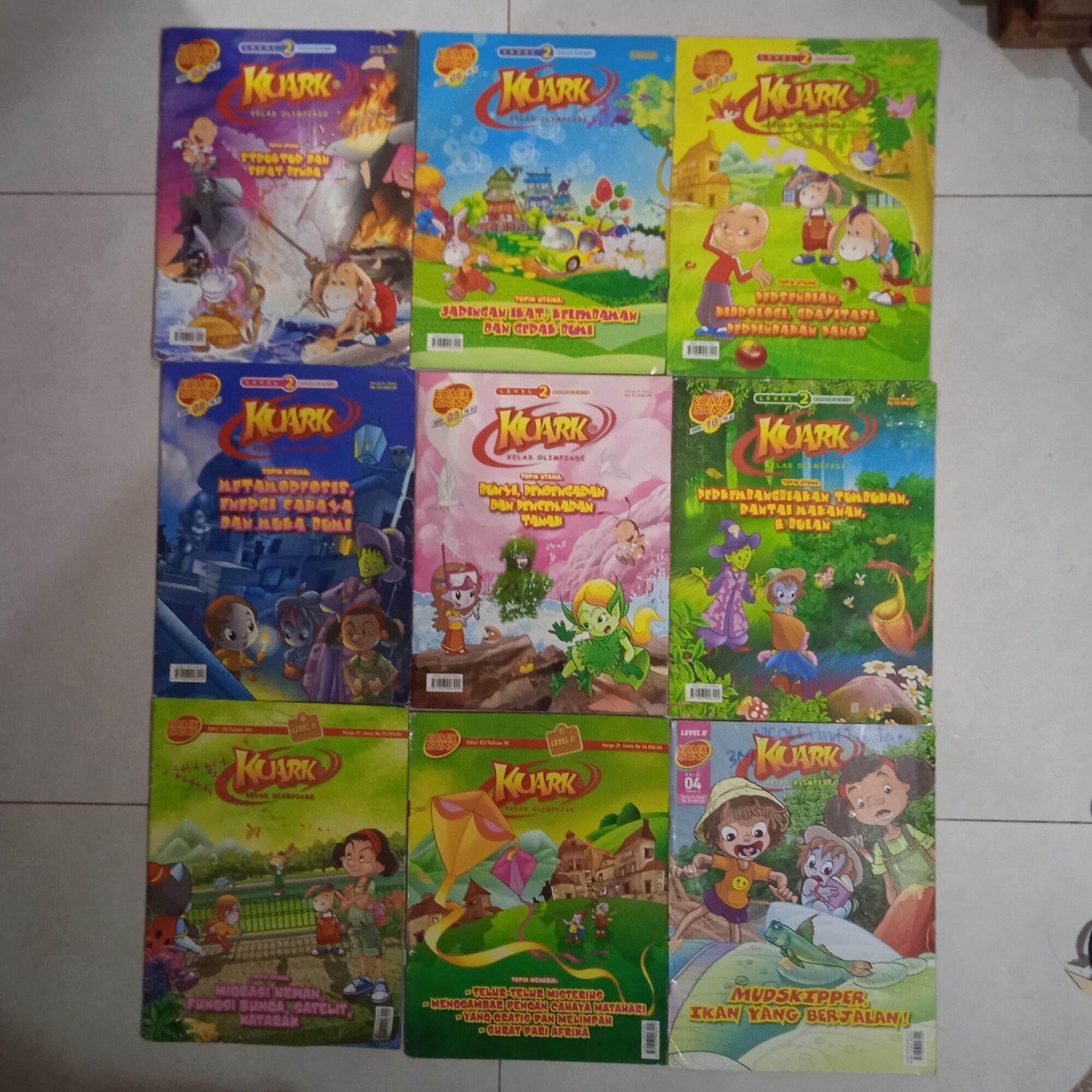 Majalah Sains Kuark - Jenjang Olimpiade | Lazada Indonesia