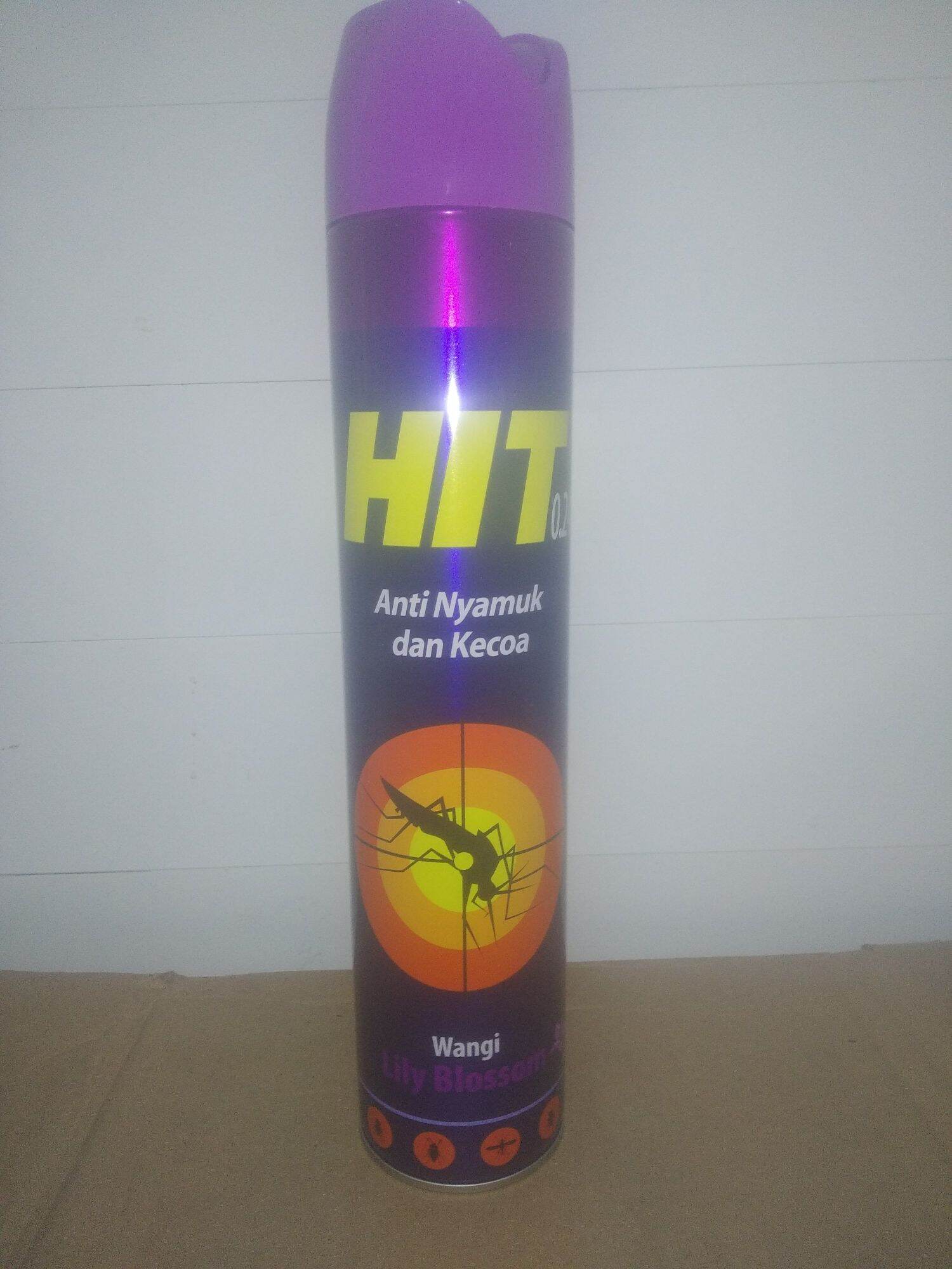 HIT Semprot Anti Nyamuk dan Kecoa 600ml Lily Blossom | Lazada Indonesia