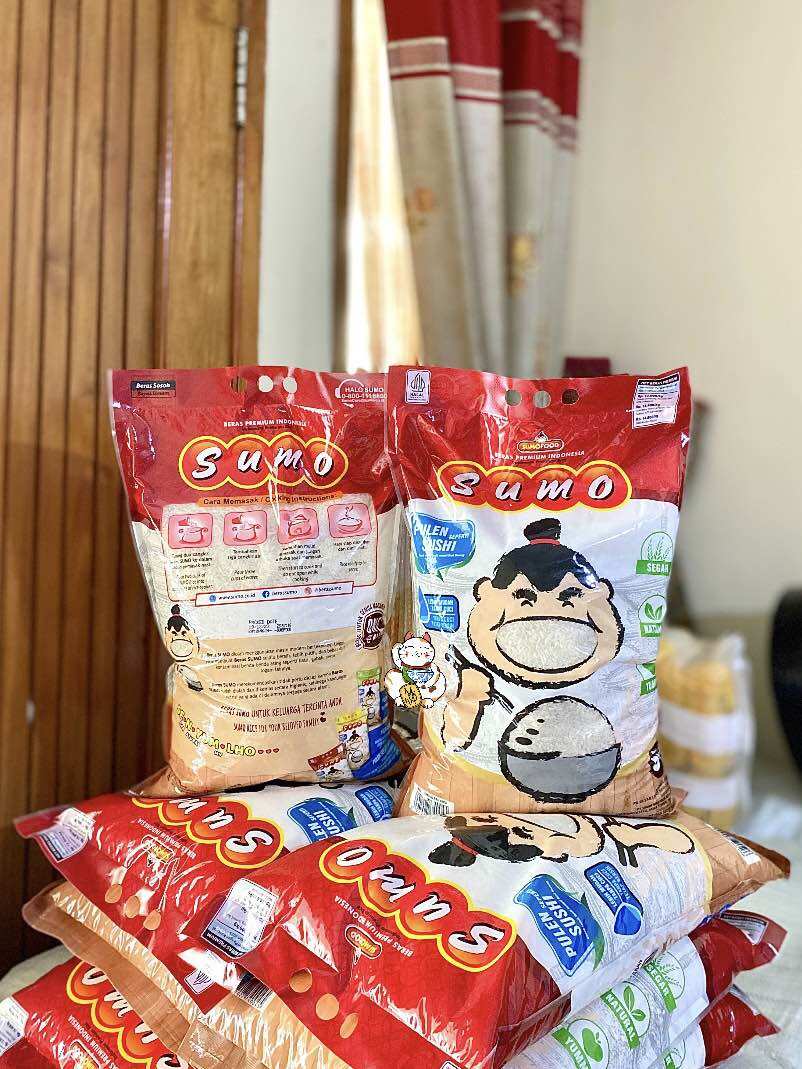 BERAS SUMO MERAH PREMIUM 5KG | Lazada Indonesia