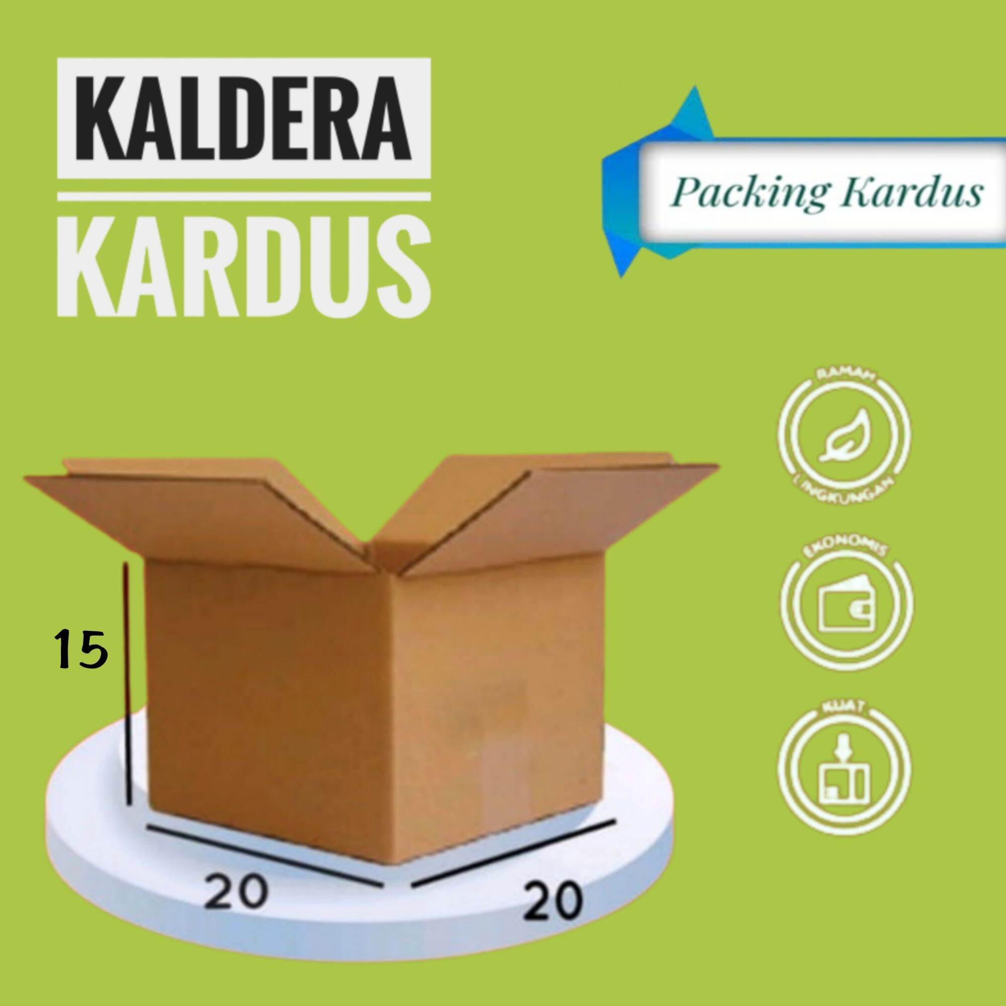 kardus packing 20x20x15-karton box dus packaging madu vitamin polos ...