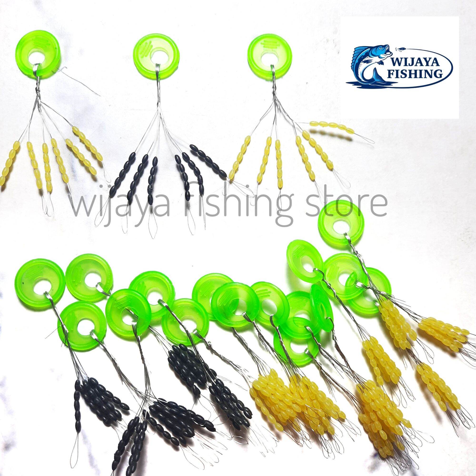 Stopper Pancing ECERAN 1pc (30 butir karet bulat) | Lazada Indonesia