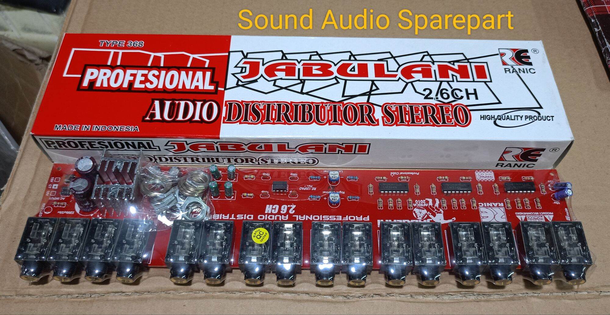 KIT AUDIO DISTRIBUTOR 2.6 CH JABULANI | Lazada Indonesia
