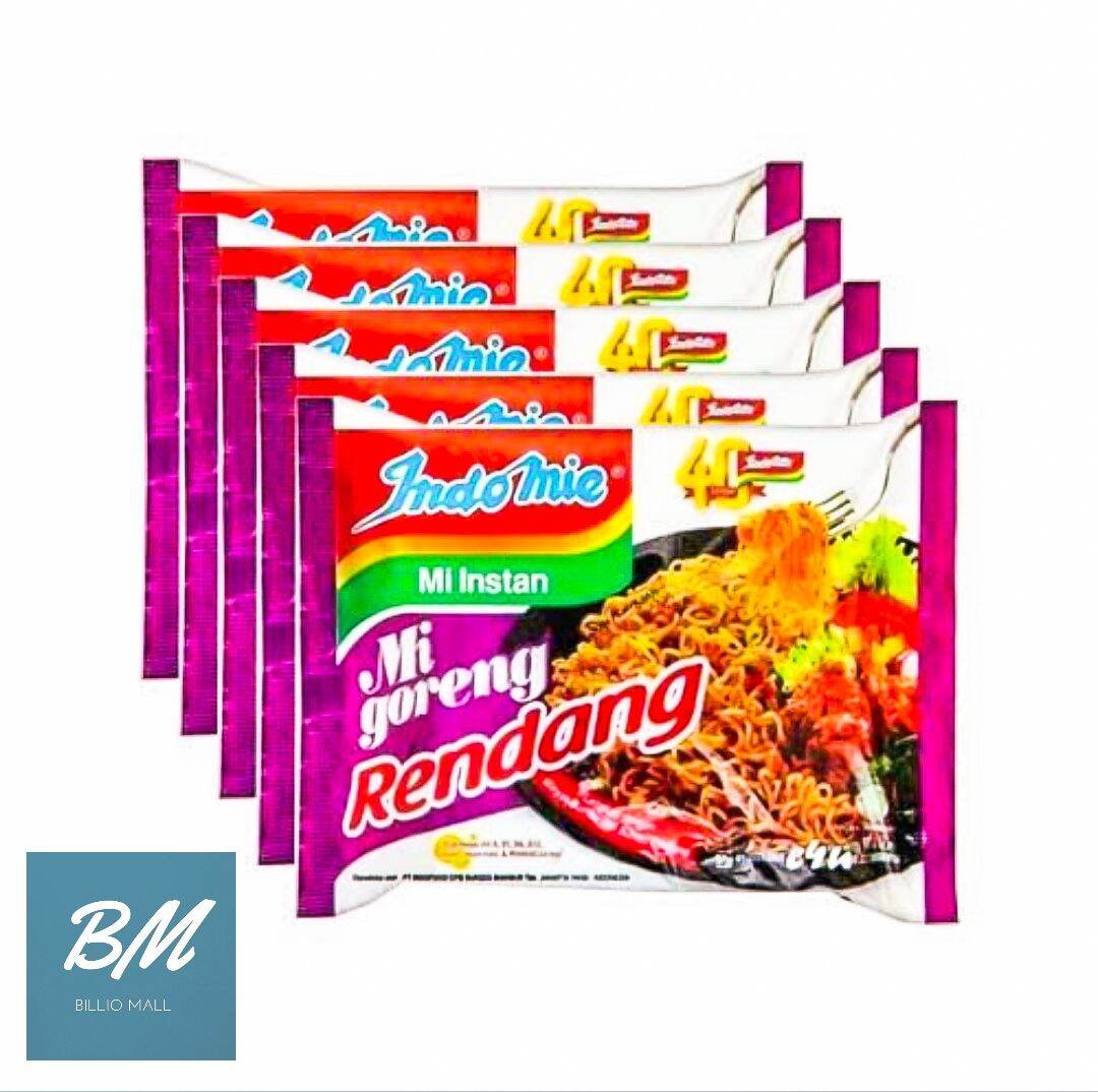 Indomie Rendang 5 Pcs / Mie Indomie Goreng Rasa Rendang 5 Bungkus ...