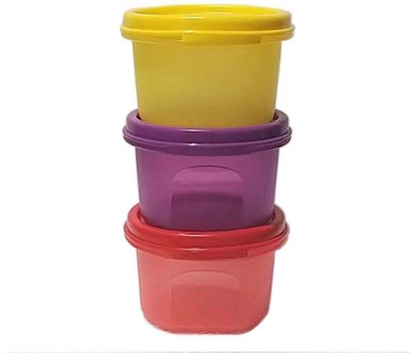 Tupperware Mm round 200ml x 3pcs | Lazada Indonesia