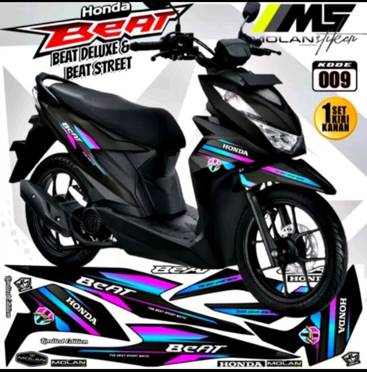 Decal stripin variasi beat 2020-2024/beat deluxe/beat street | Lazada ...