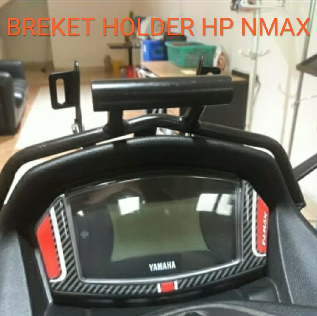 BREKET HOLDER HP NMAX NEW NMAX DUDUKAN HOLDER HP NMAX 2020 bikin keren ...