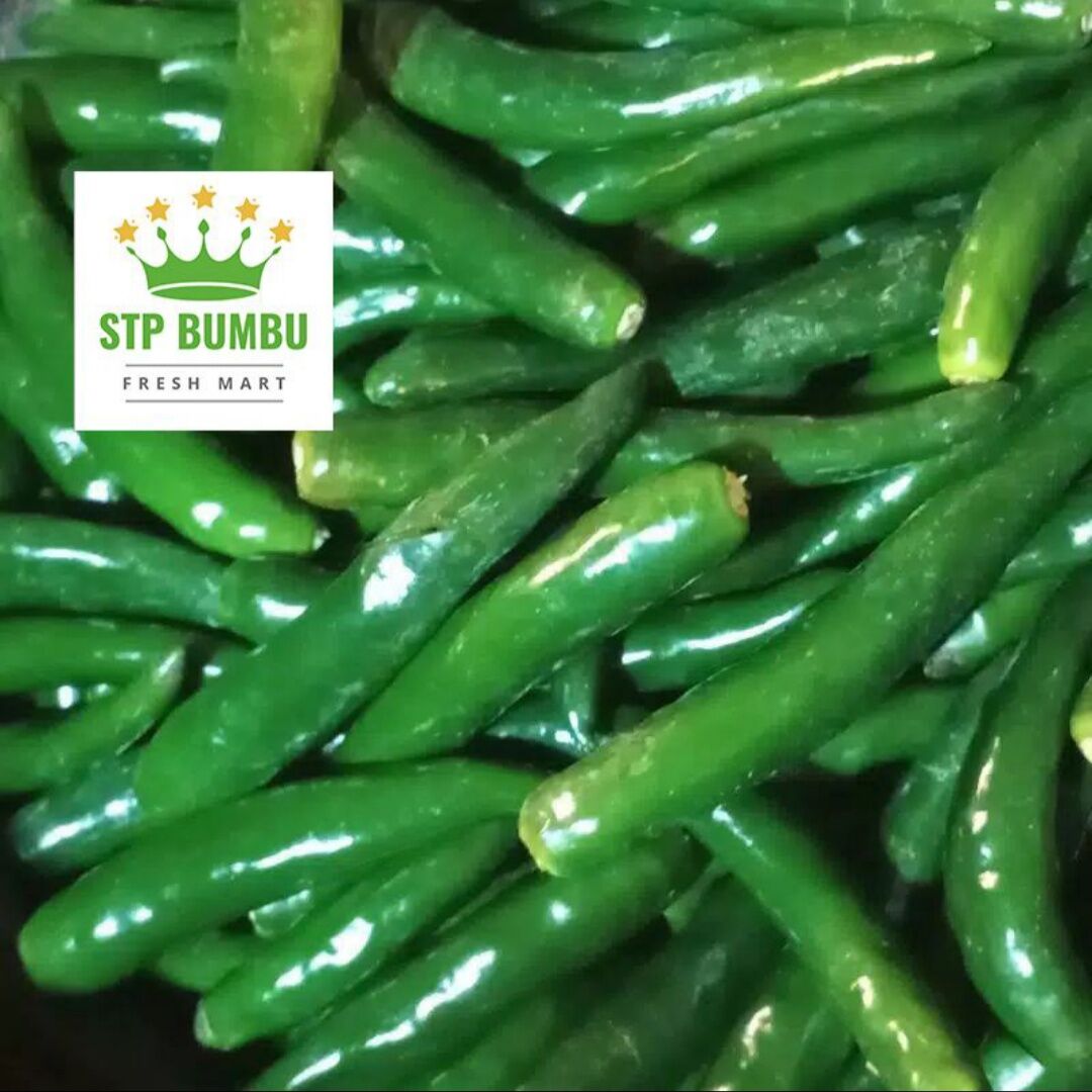 Cabe Hijau Besar TW PETIK TANGKAI Segar 250gr / Cabai Hijo | Lazada ...