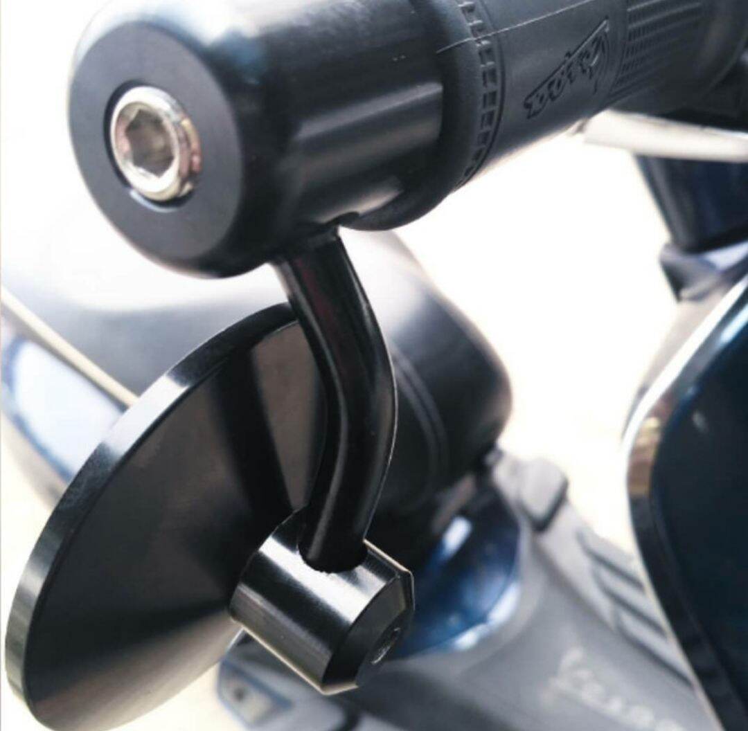 spion jalu vespa bar end mirror cnc / aksesoris vespa | Lazada Indonesia