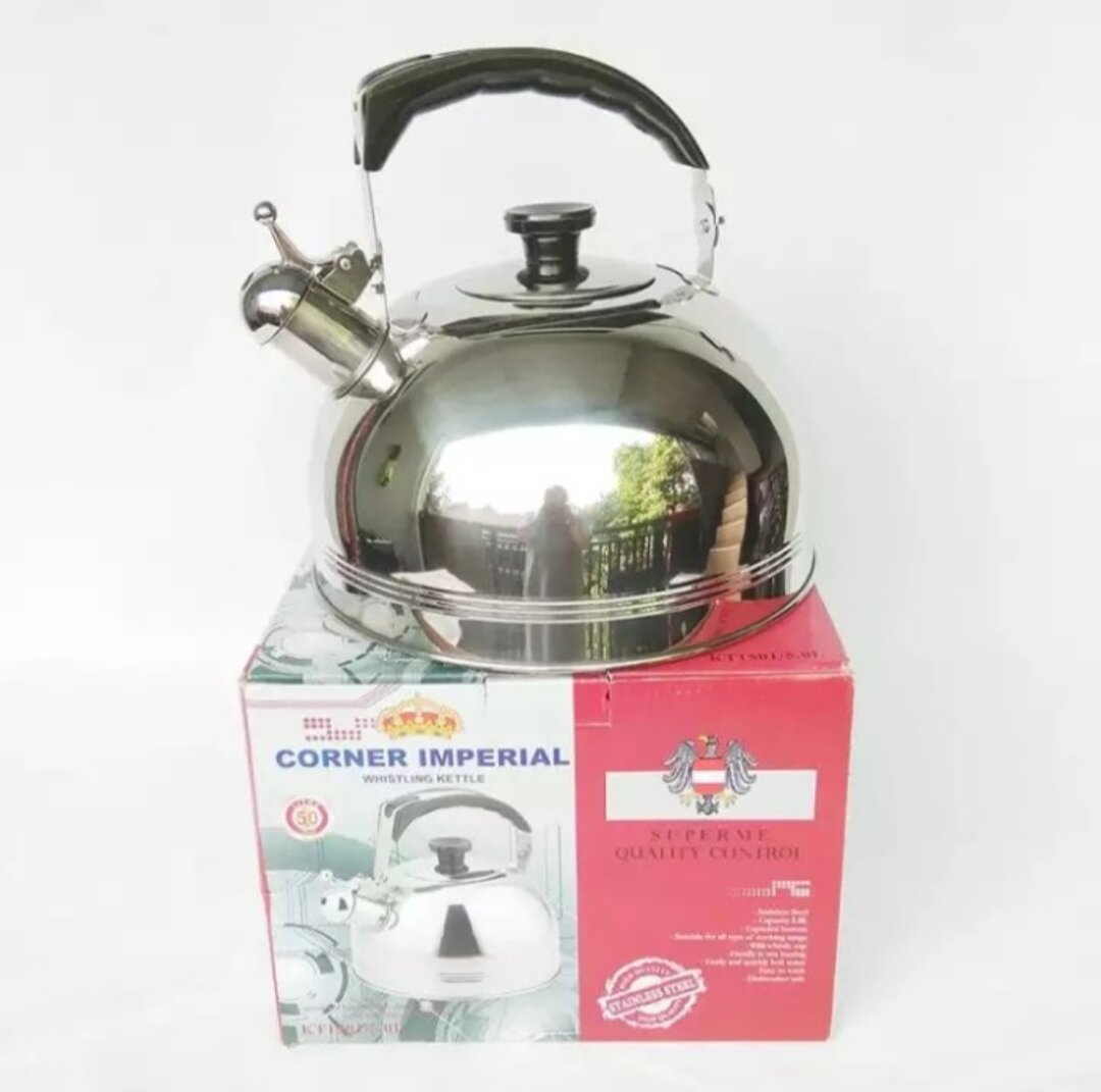 Teko Bunyi / Whistling Kettle IMPERIAL high quality stainless steel 5 Liter | Lazada Indonesia
