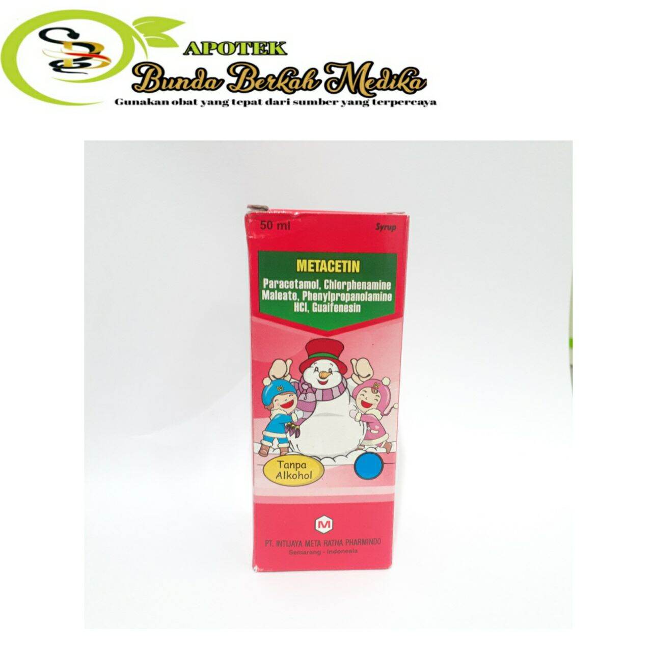 Metacetin Sirup 60ml | Lazada Indonesia