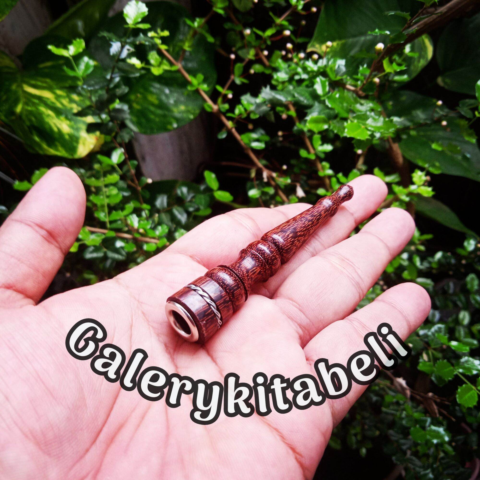 Once PIPA rokok kayu Galeh asem Motif Ukiran klasik kualitas super Joss ...