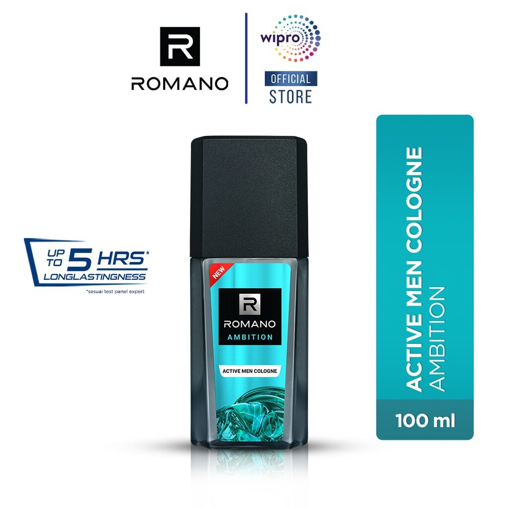 ROMANO Active Men Cologne Ambition 100ml - Parfum Pria | Lazada Indonesia