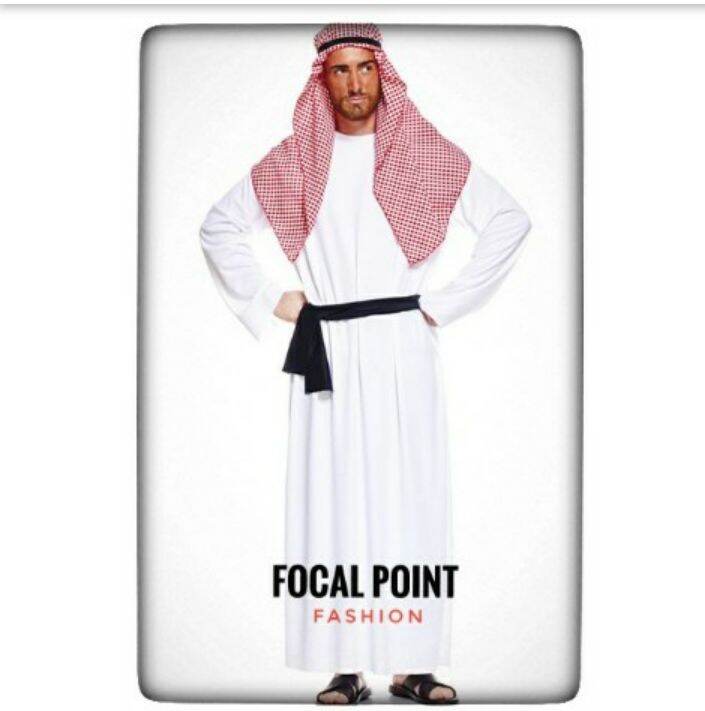 kostum prince Arab arabian qatar dewasa costume | Lazada Indonesia