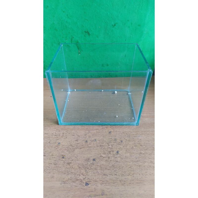 Soliter cupang ukuran 20x20x15 soliter mini soliter ikan soliter guppy ...