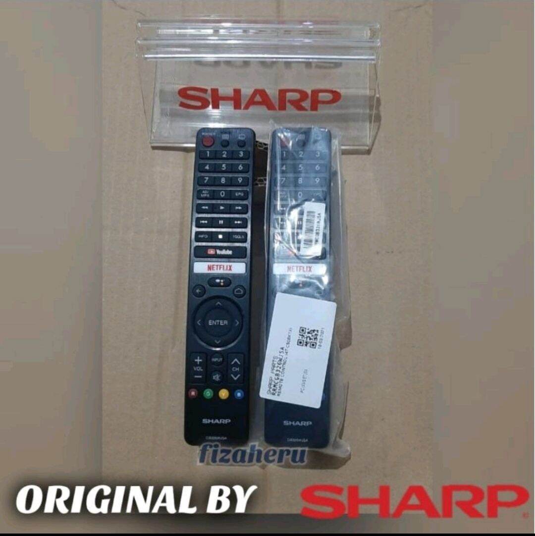 Remote TV SHARP ANDROID GB326WJSA 2T-C32BG/42BG/50BG/60BK ORIGINAL 100% ...