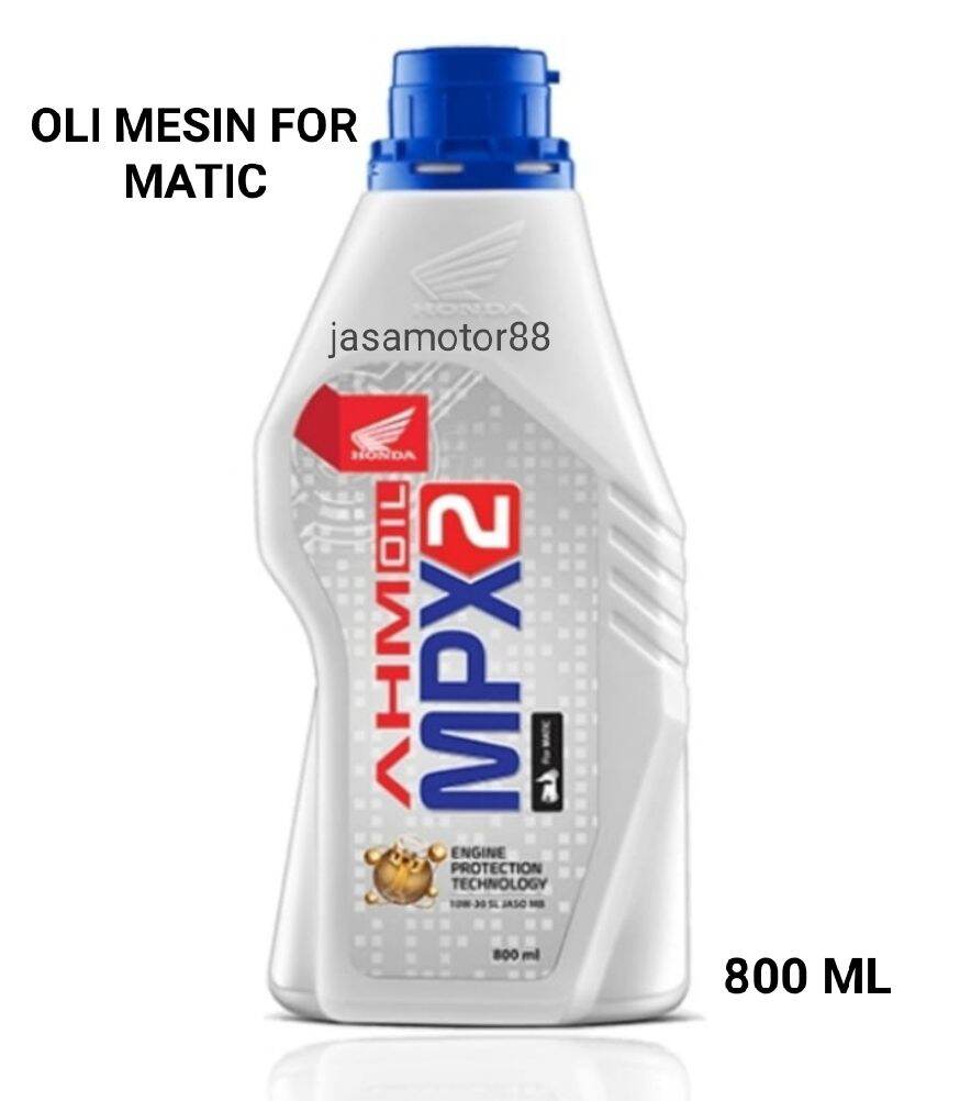 OLI MESIN ALL HONDA MATIC MPX 2 ISI 800 ML | Lazada Indonesia