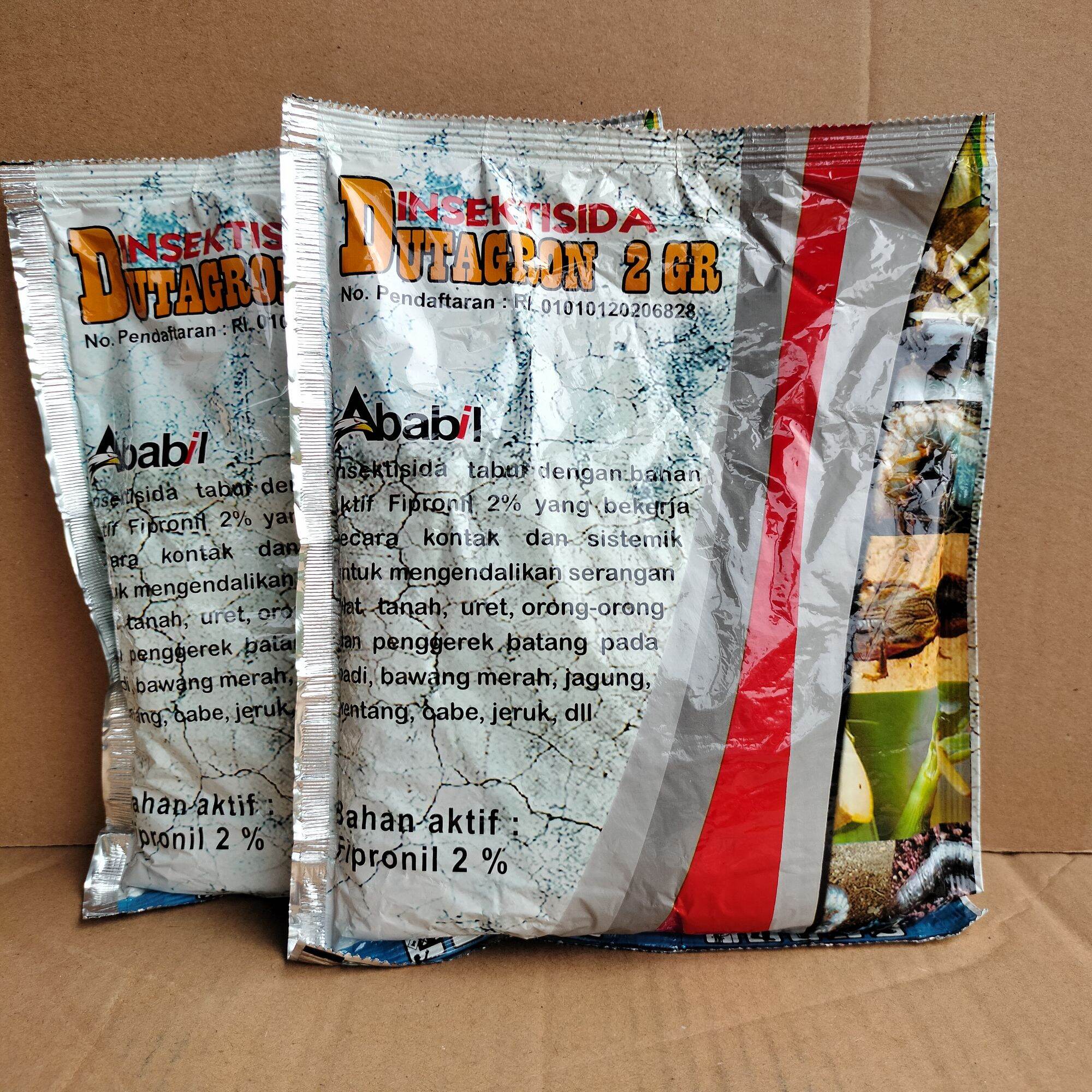 Dutagron 2GR 1 kg Insektisida Pupuk Hama/ Uret / Ulat Tanah / Tikus Dan ...