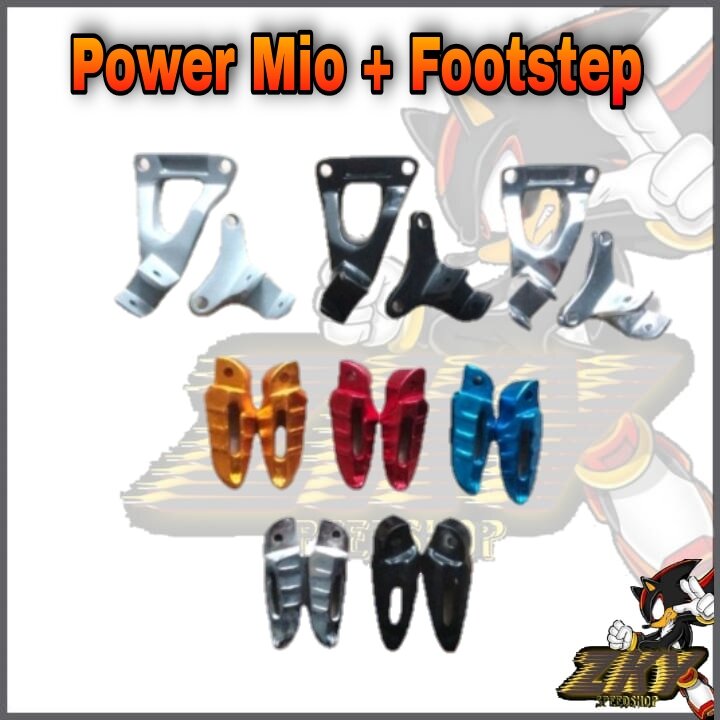 Power Footstep Mio Sporty Smile Footstep Pijakan Kaki Belakang Yamaha ...