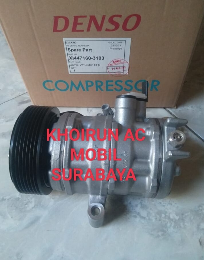Compresor Kompresor Ac Mobil Toyota All New Vios Gen 3 - Denso Asli - Barang Baru | Lazada Indonesia