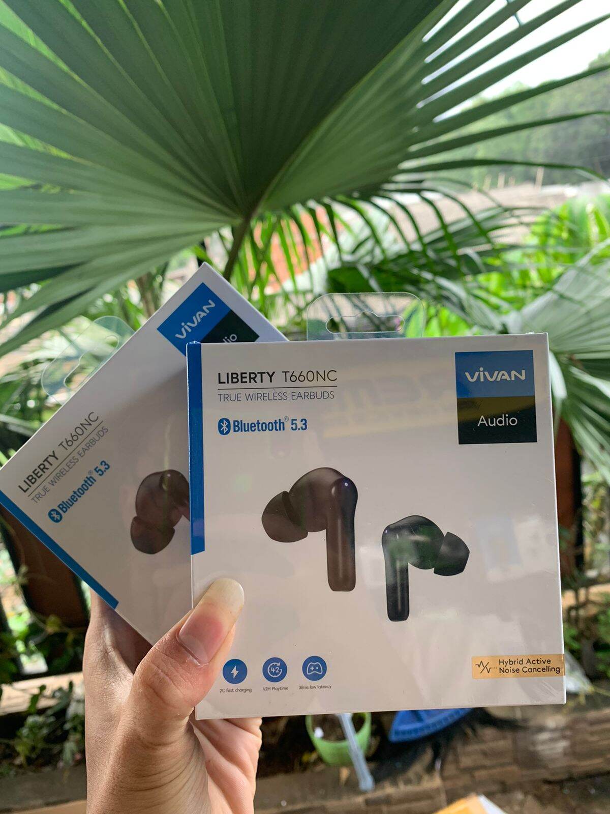 VIVAN LIBERTY T660NC EARBUDS ANC ENC Earphone Bluetooth 5.3 | Lazada ...