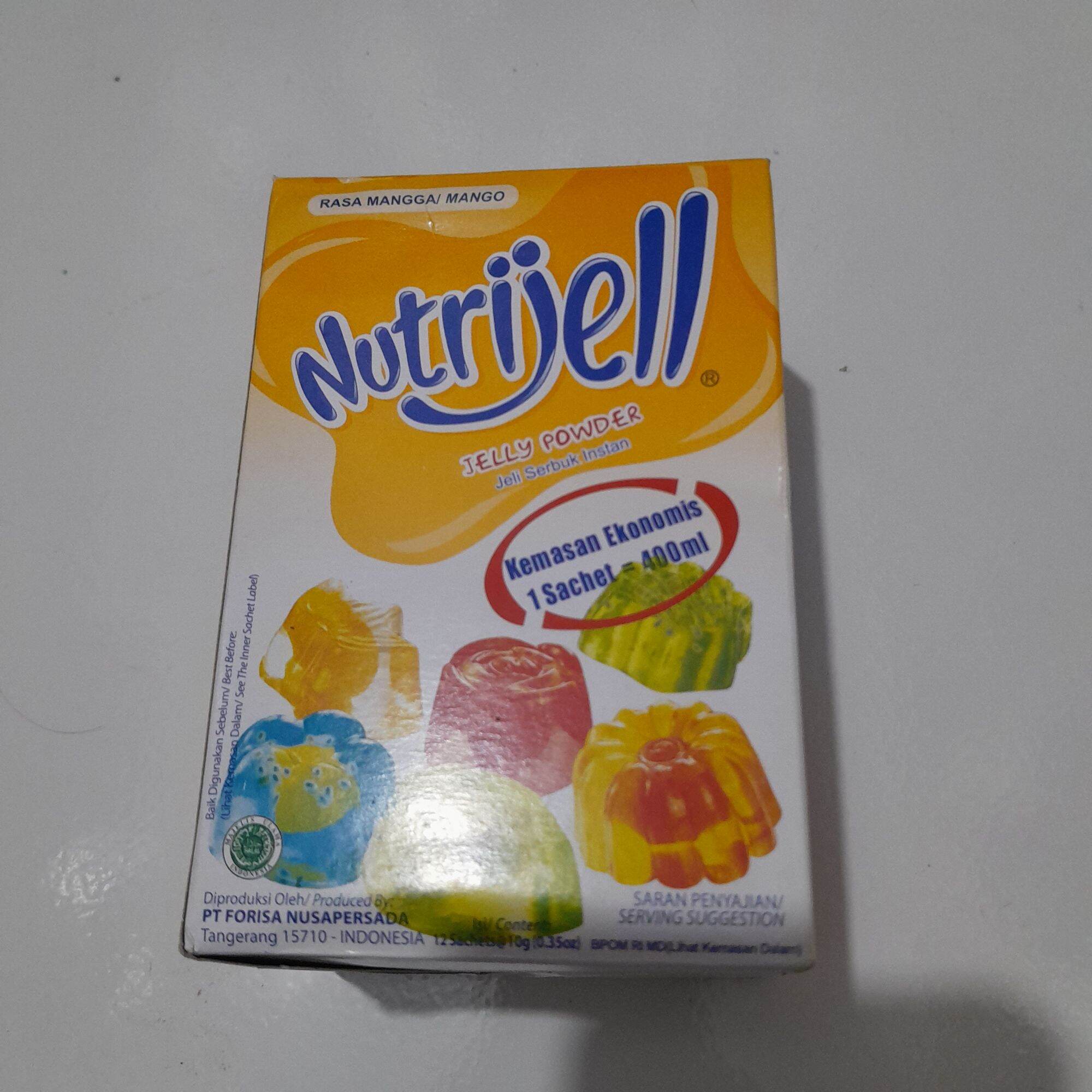Nutrijel Rasa Kemasan Ekonomis 1 sachet 400ml | TokoFarzana | Lazada ...