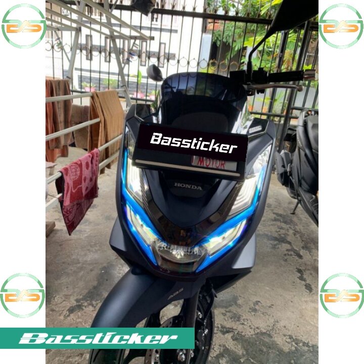 Stiker Alis PCX 160 warna polos / Sticker Lampu Alis PCX 160 | Lazada ...