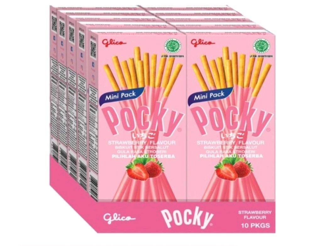 Glico Pocky mini pack 22g 1 pak isi 10pcs | Lazada Indonesia