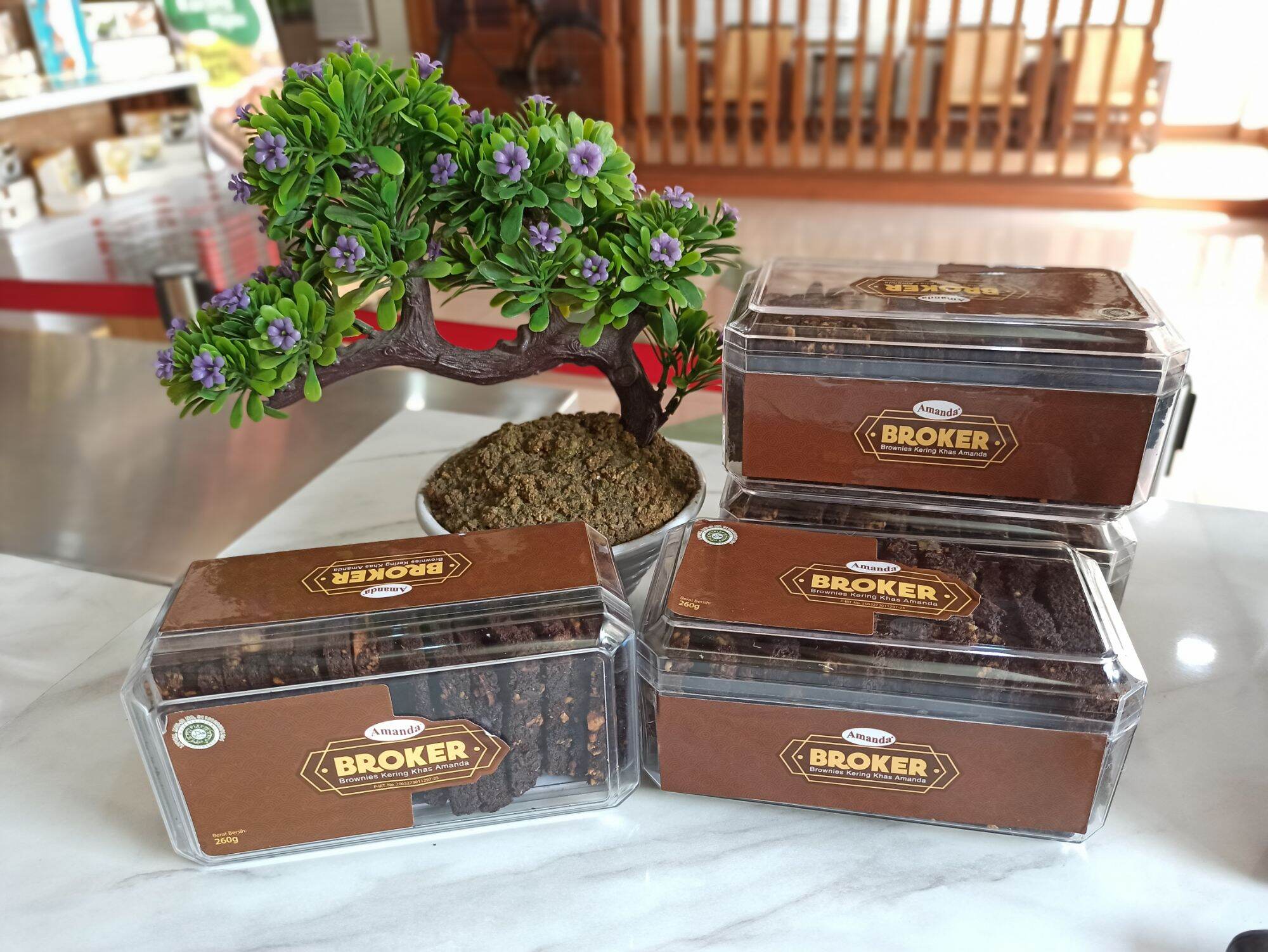 Brownies Kering Amanda | Oleh-oleh Khas Bandung | Lazada Indonesia