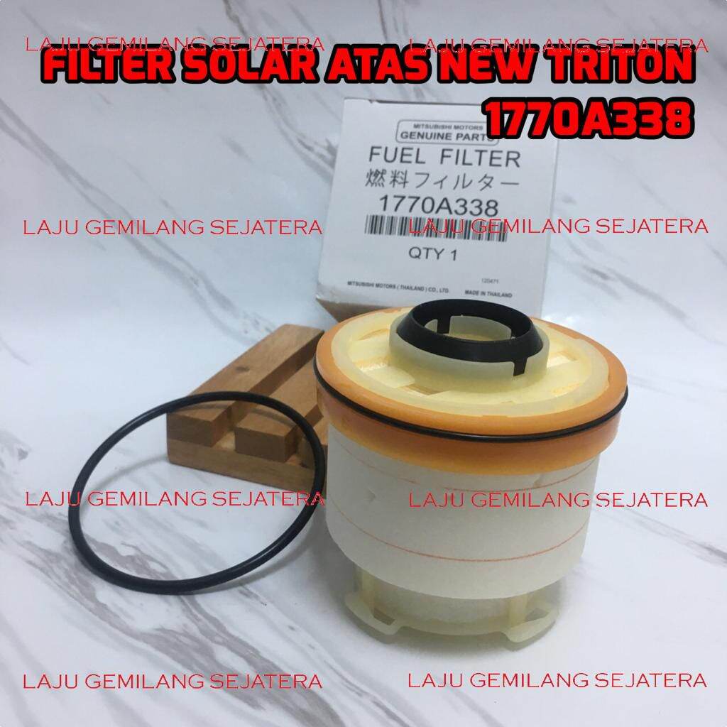 FUEL FILTER UPP - FILTER SOLAR ATAS TRITON / PAJERO SPORT NEW | Lazada ...