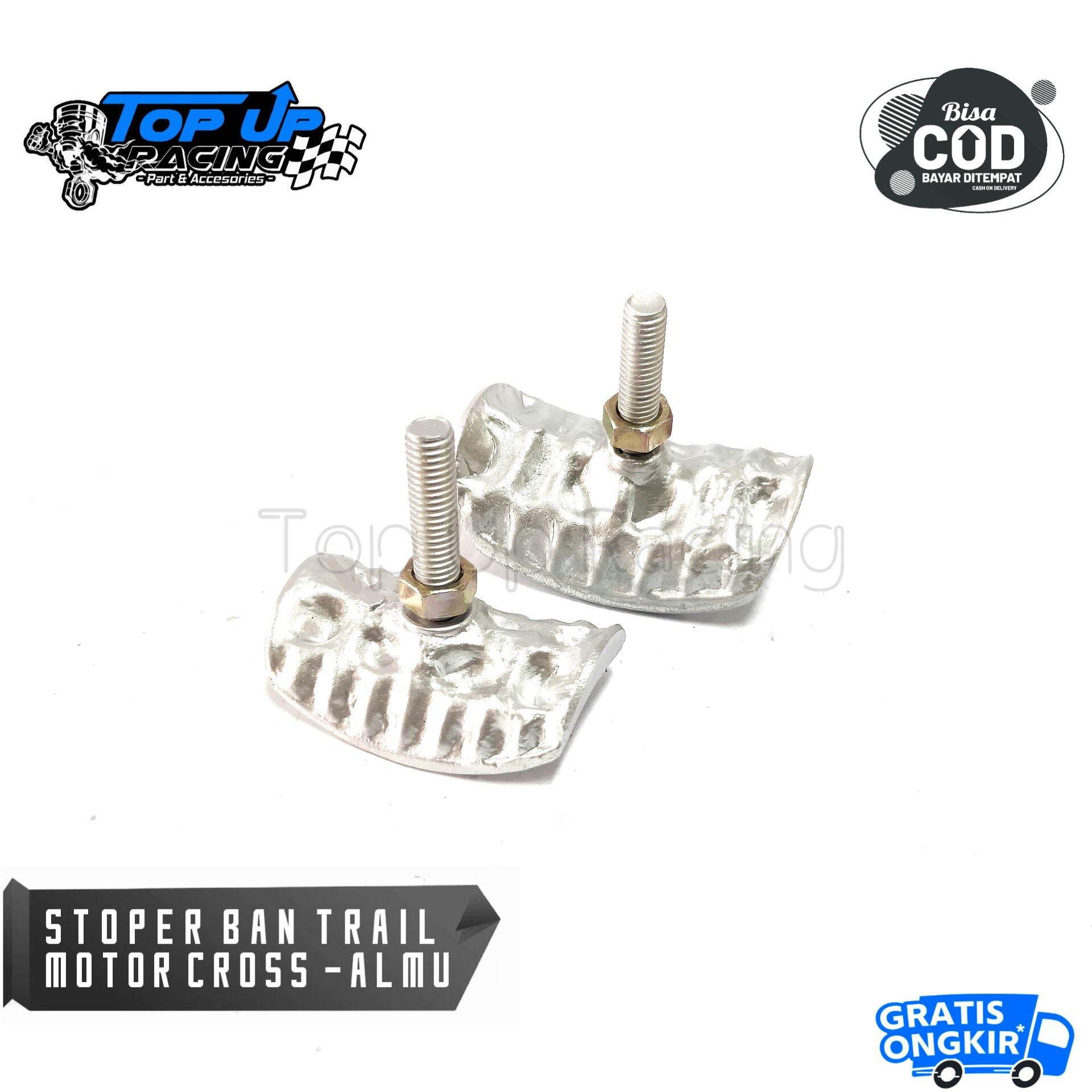 Stoper Ban Trail Aluminium Set Depan Belakang | Lazada Indonesia