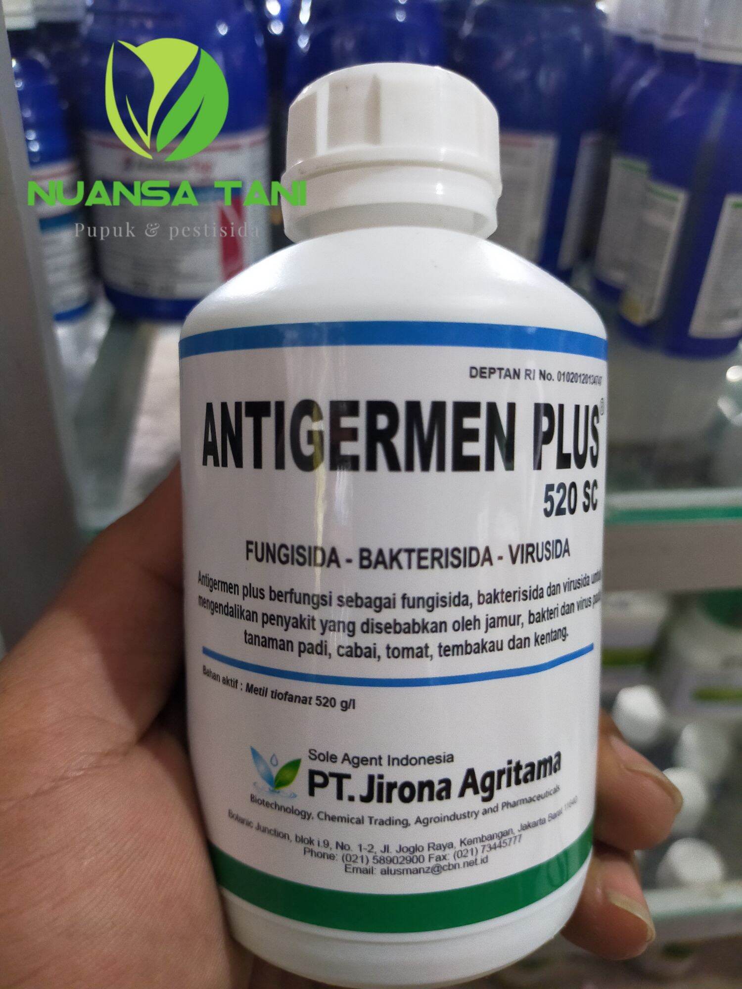 FUNGISIDA BAKTERISIDA VIRUSIDA ANTIGERMEN PLUS 520SC 250 ML | Lazada ...