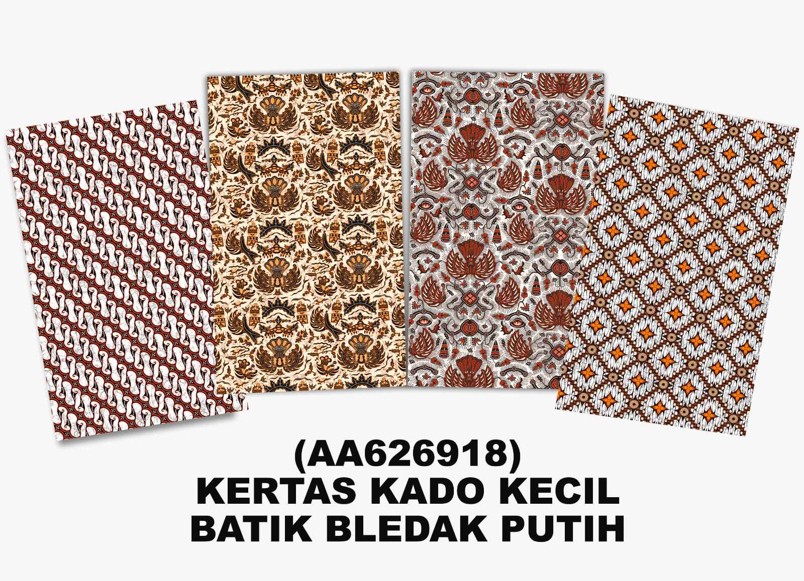 kertas kado motif batik 1lembar | Lazada Indonesia