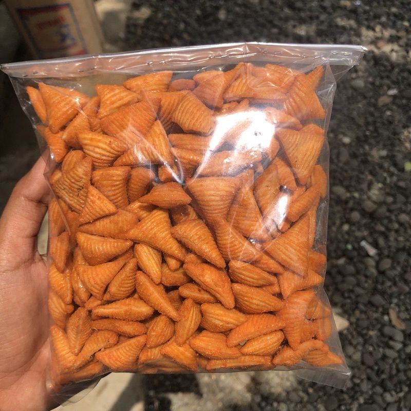 1 KG SNACK PANGPANG SEGITIGA RASA MANIS ORIGINAL CEMILAN JAJAN SEHAT ...