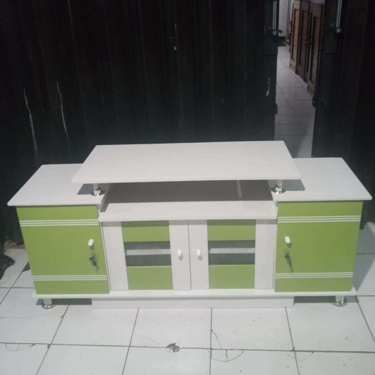 Meja tv Led / Tabung Minimalis 32 - 43 inch murah Terbaik Modern Rak ...