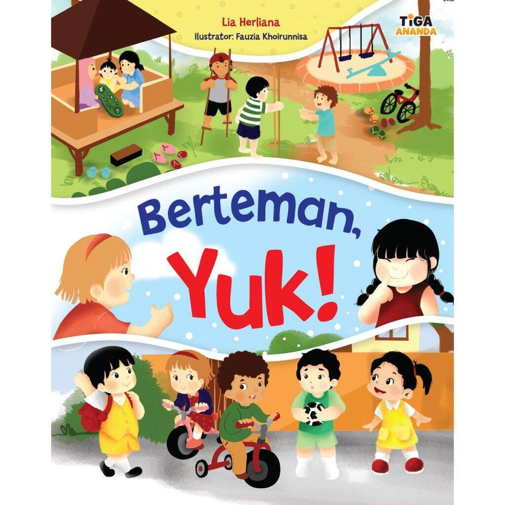 Buku Cerita Berteman Yuk | Lazada Indonesia