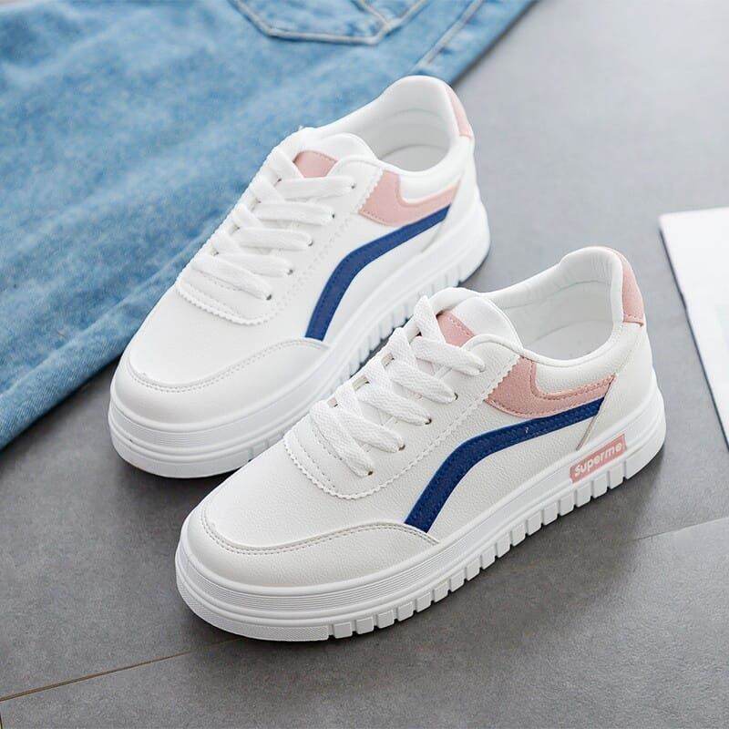 COD Sepatu Sneakers wanita A&R terbaru sepatu casual cewek model korea ...