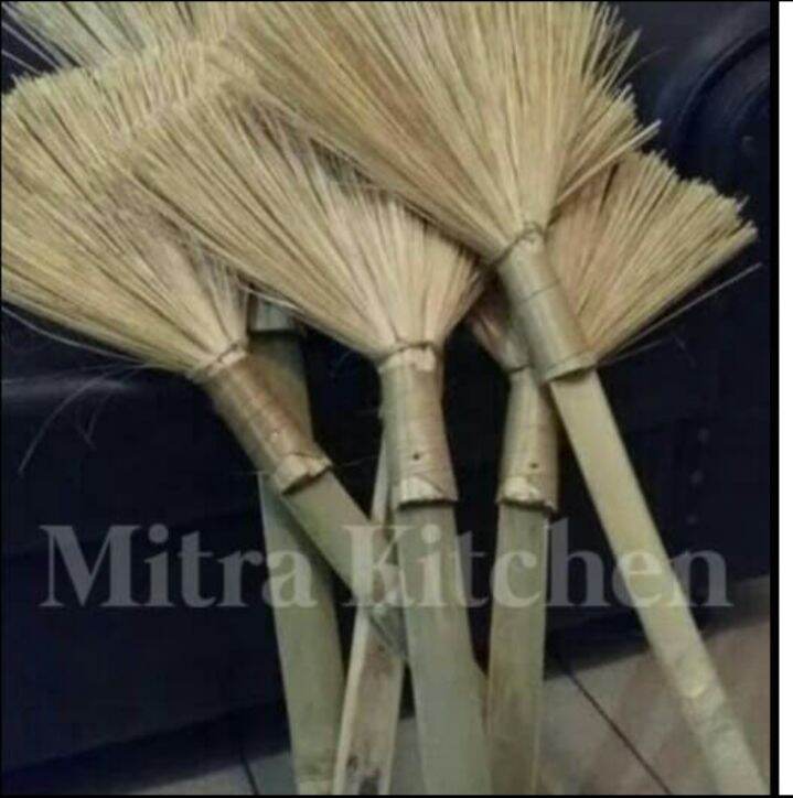 Sapu bambu Sapu Awi Sapu Outdoor Sapu Awi Bambu Serbaguna | Lazada ...