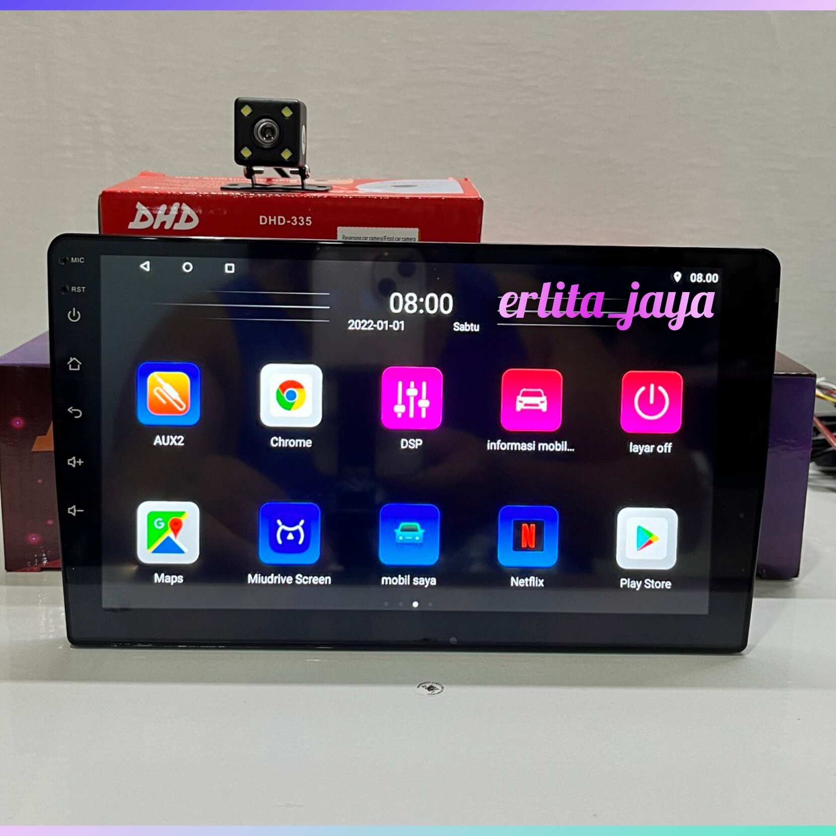 DOUBLE DIN HEAD UNIT ANDROID 9 INCH DHD 7001 DOUBLE DIN BLUETOOTH GPS ...