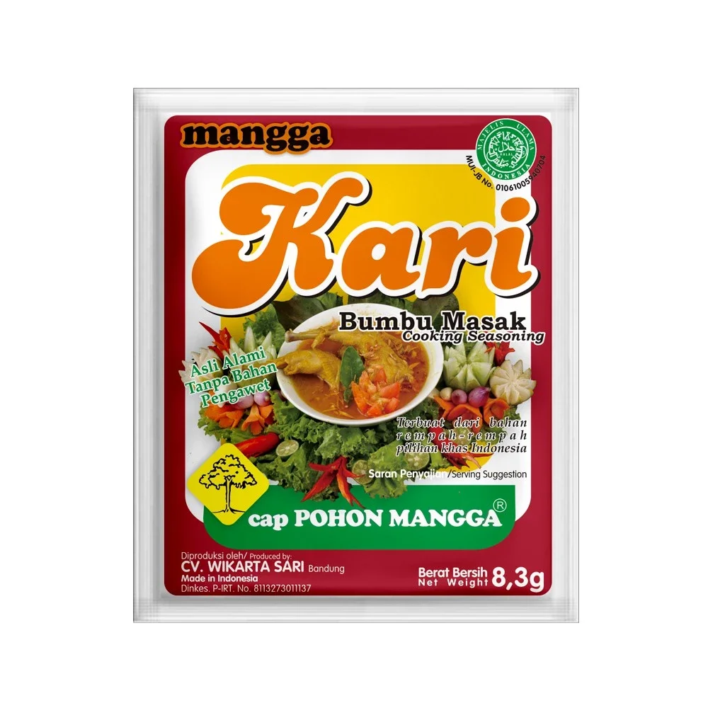 Bumbu KARI Cap pohon mangga jagonya Rempah asli Nusantara | Lazada ...