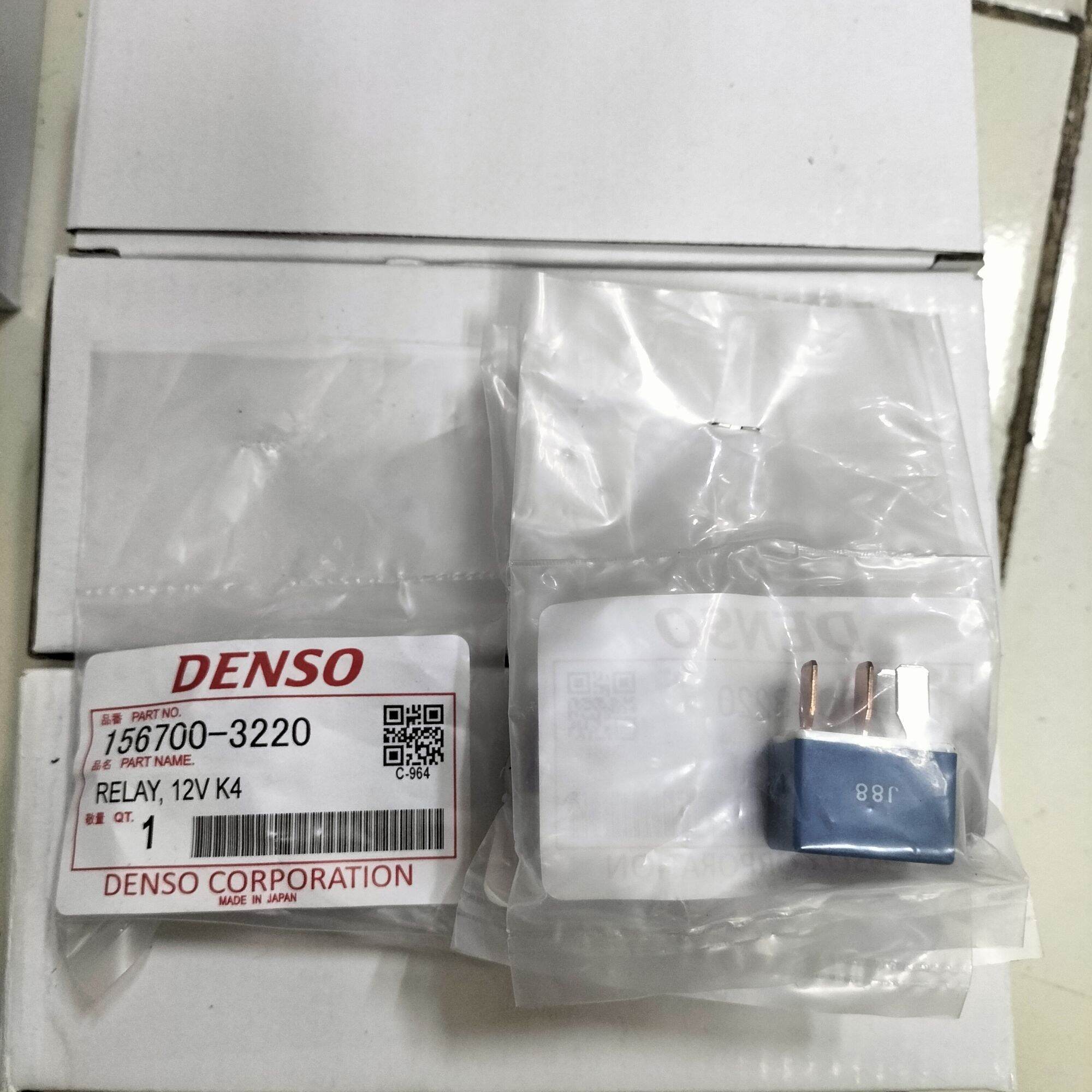 RELAY BIRU PIN 4 KAKI 12V UNIVERSAL merek denso relay ac lampu klakson ...