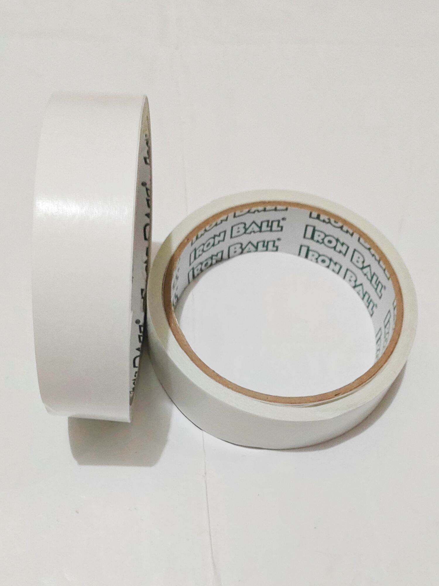 2 pcs - Double tape 1 inch / Double Sided Tape 24 mm x 8 meter | Lazada ...