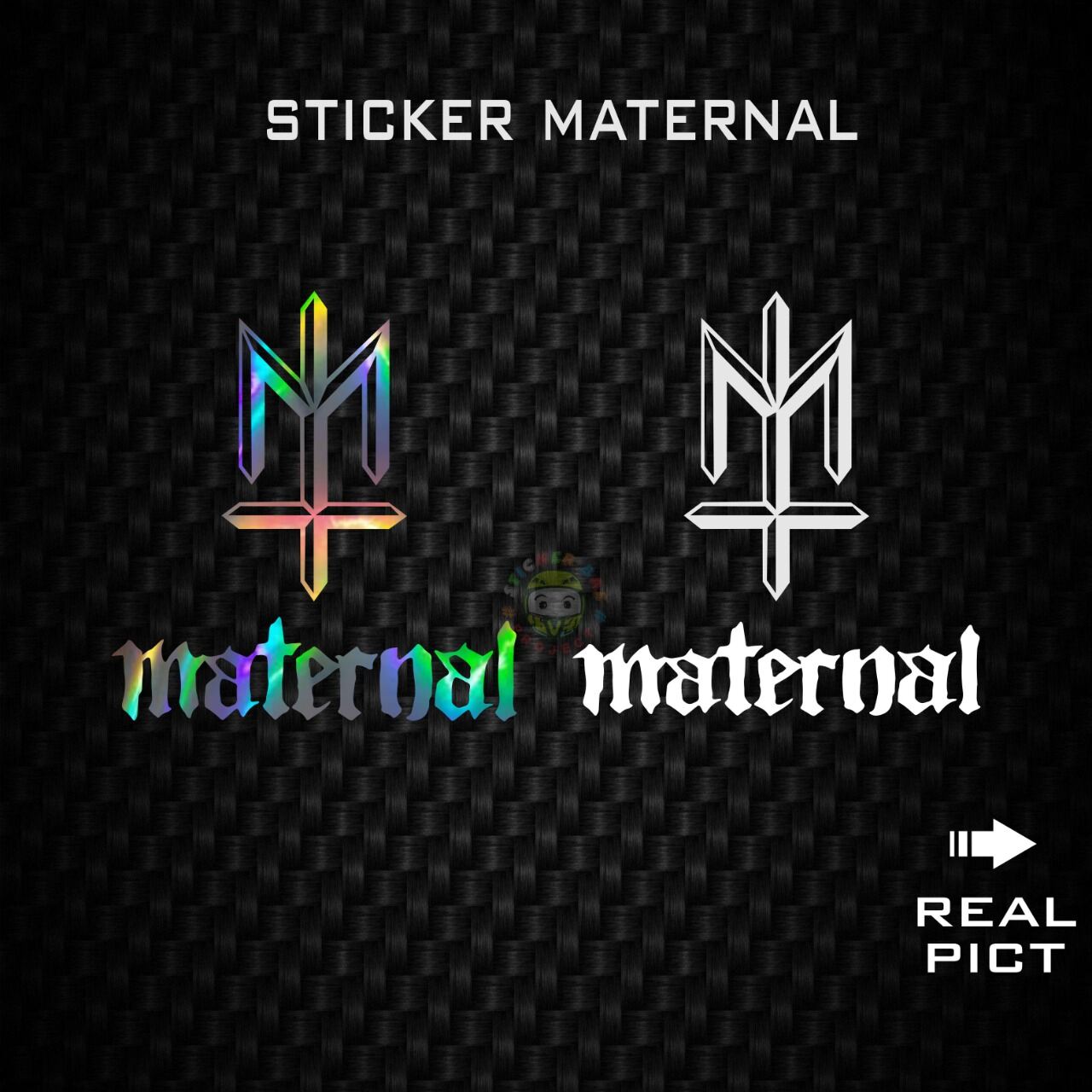 Sticker maternal cuting sticker logo dan tulisan maternal | Lazada ...