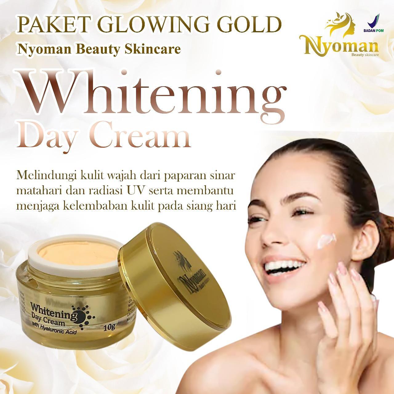 DAY CREAM GOLD NYOMAN BEAUTY SKINCARE | Lazada Indonesia